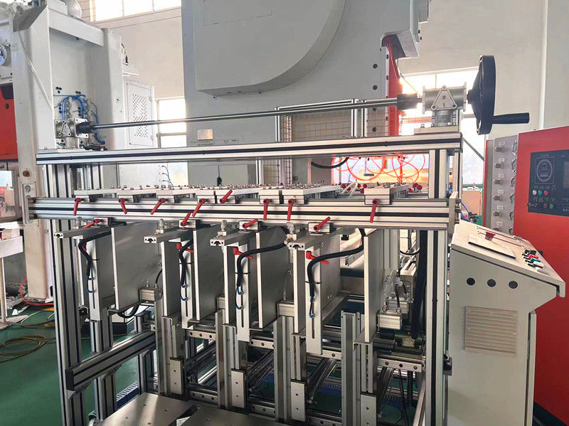 380V 50HZ 3 Phases Aluminium Foil Pan Making Machine With 0.025mm - 0 ...