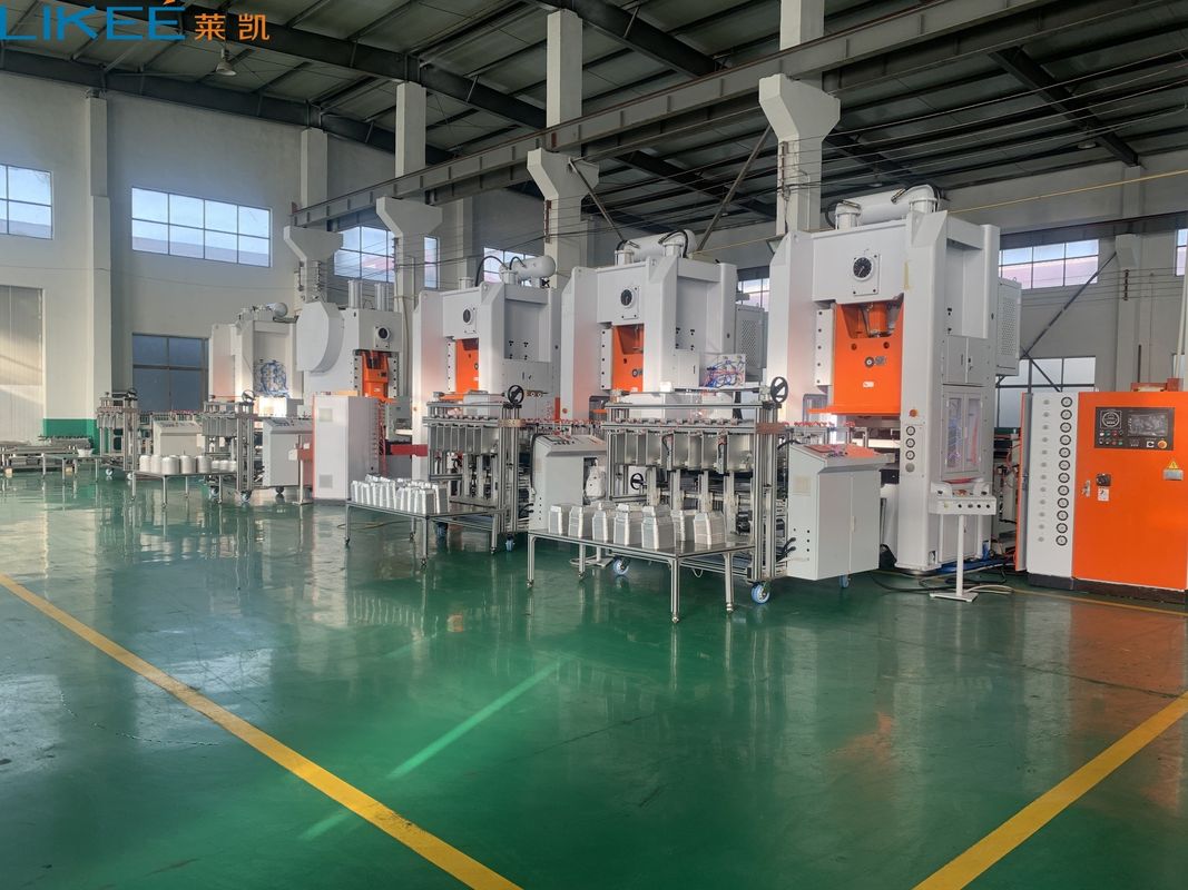 High Speed 3Phase Aluminium Foil Container Making Machine Automatic Type