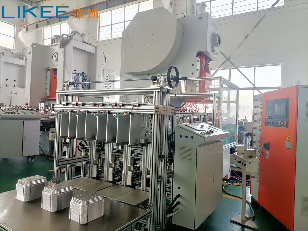 High Speed 3Phase Aluminium Foil Container Making Machine Automatic Type