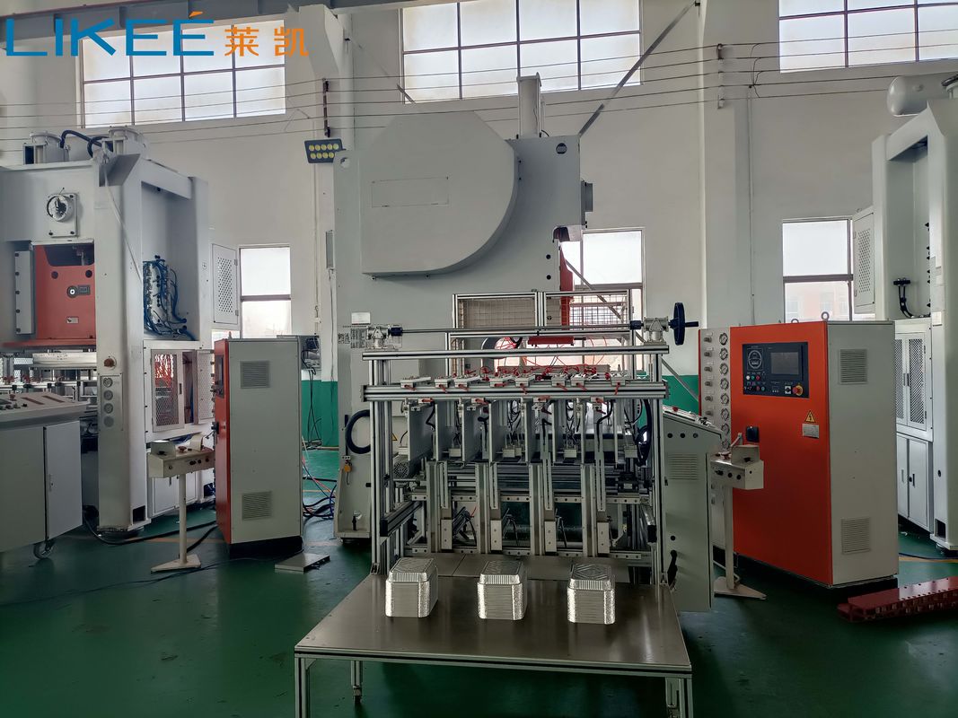 High Speed 3Phase Aluminium Foil Container Making Machine Automatic Type