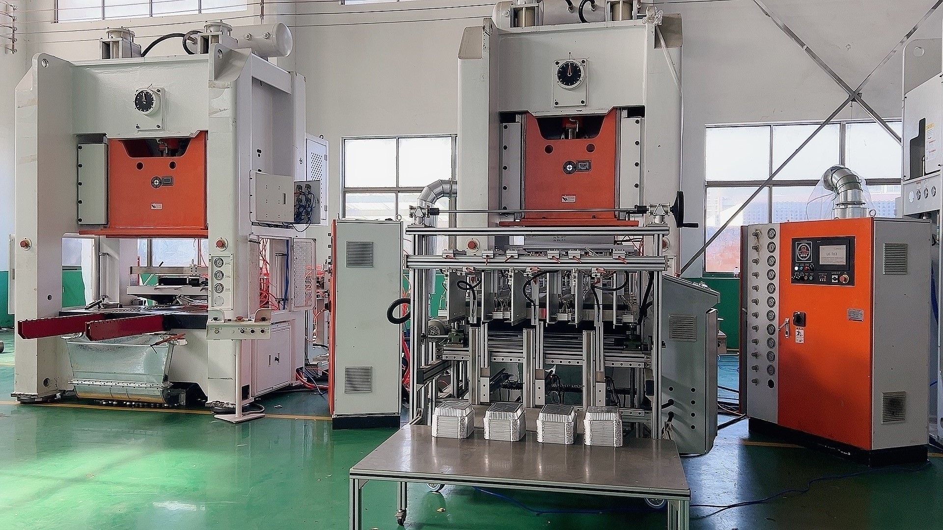 3Phase Semi Automatic Aluminium Foil Container Making Machine 75 ...